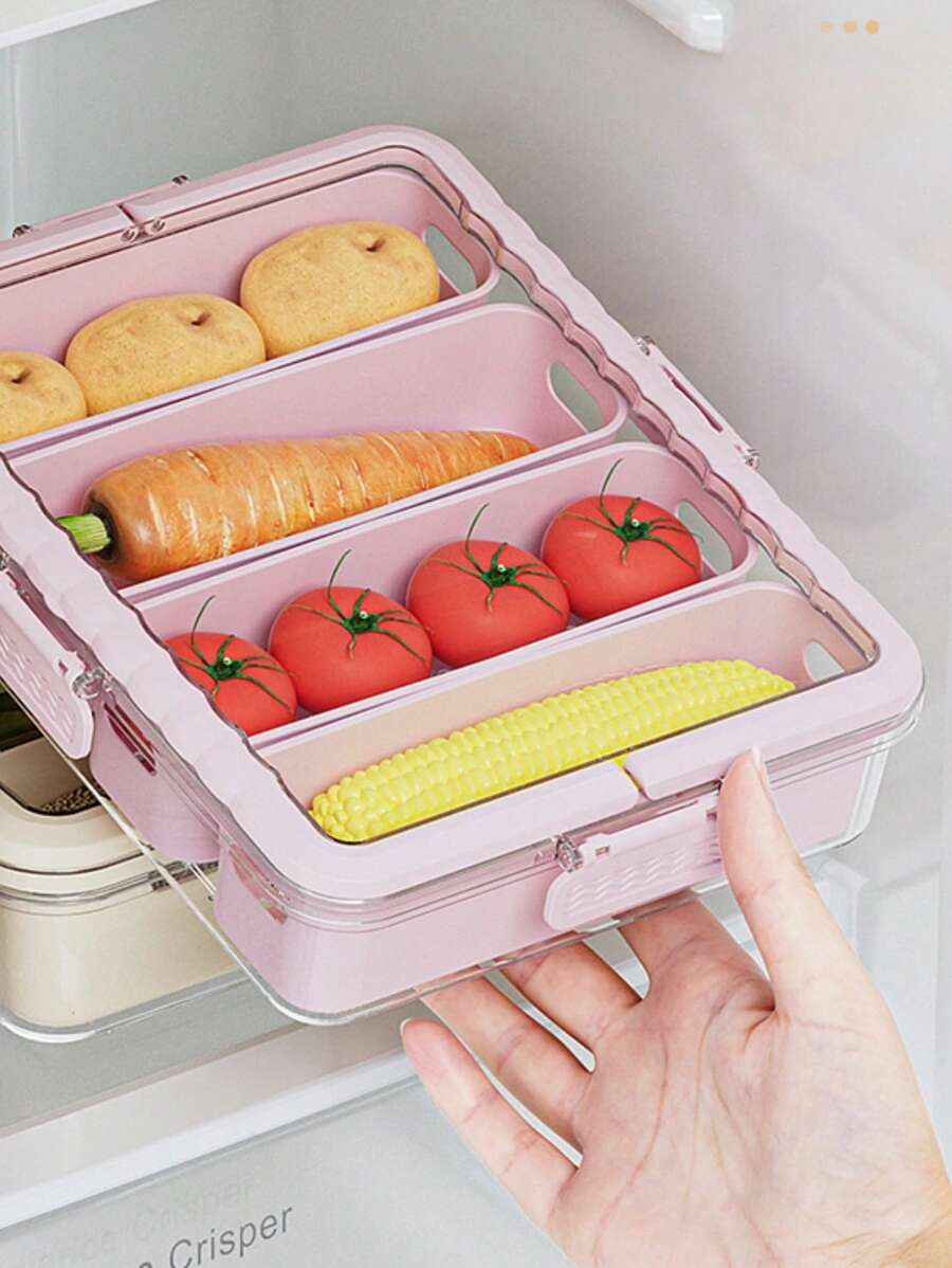 Refrigerator Storage Box, Food Preservation Container, Kitchen Spice ...