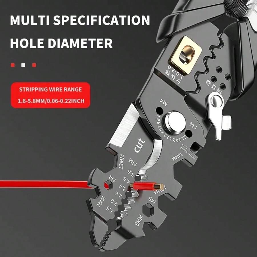 1PC 25 In One Electrician Special Multi-Functional New Wire Stripper ...