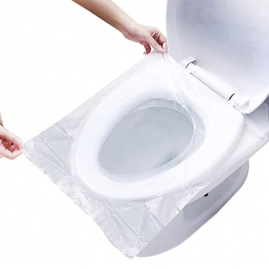 50PCS Large Disposable Toilet Seat Covers - Ultimate Sanitary Solution ...