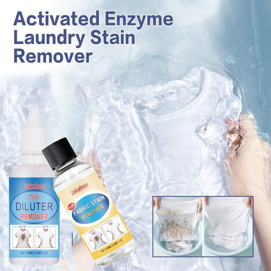 Integrated Fabric Stain Remover To Protect Clothes Clean, Remove Oil Stains, Gently Clean Stains ...