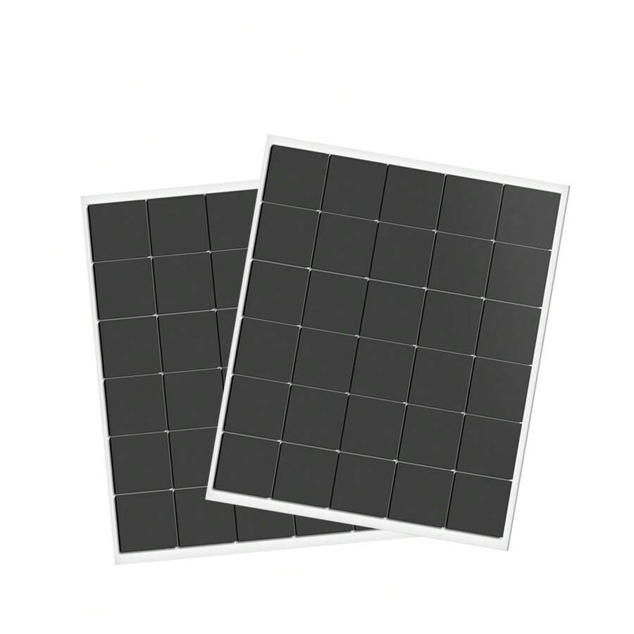 0.8 Inch Magnetic Squares 60Pcs, Flexible Magnetic Squares With Self ...