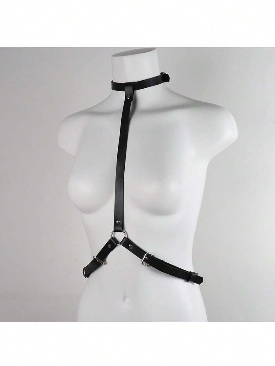 Harnais en cuir PU sexy pour femmes, ceinture érotique fétichiste, vêtements gothiques, ceinture ...