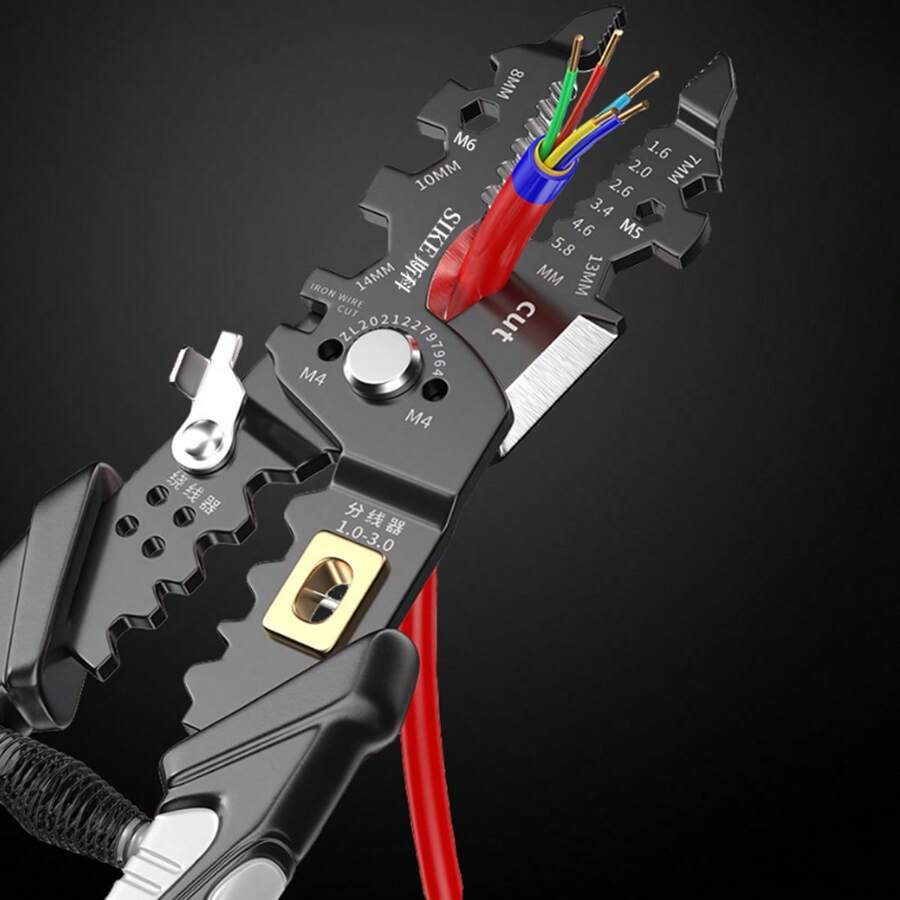 1PC 25 In One Electrician Special Multi-Functional New Wire Stripper ...