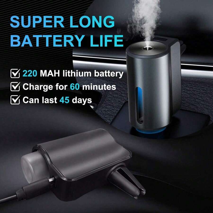 Smart Car Air Freshener Diffuser With Adjustable Concentration Suitable ...