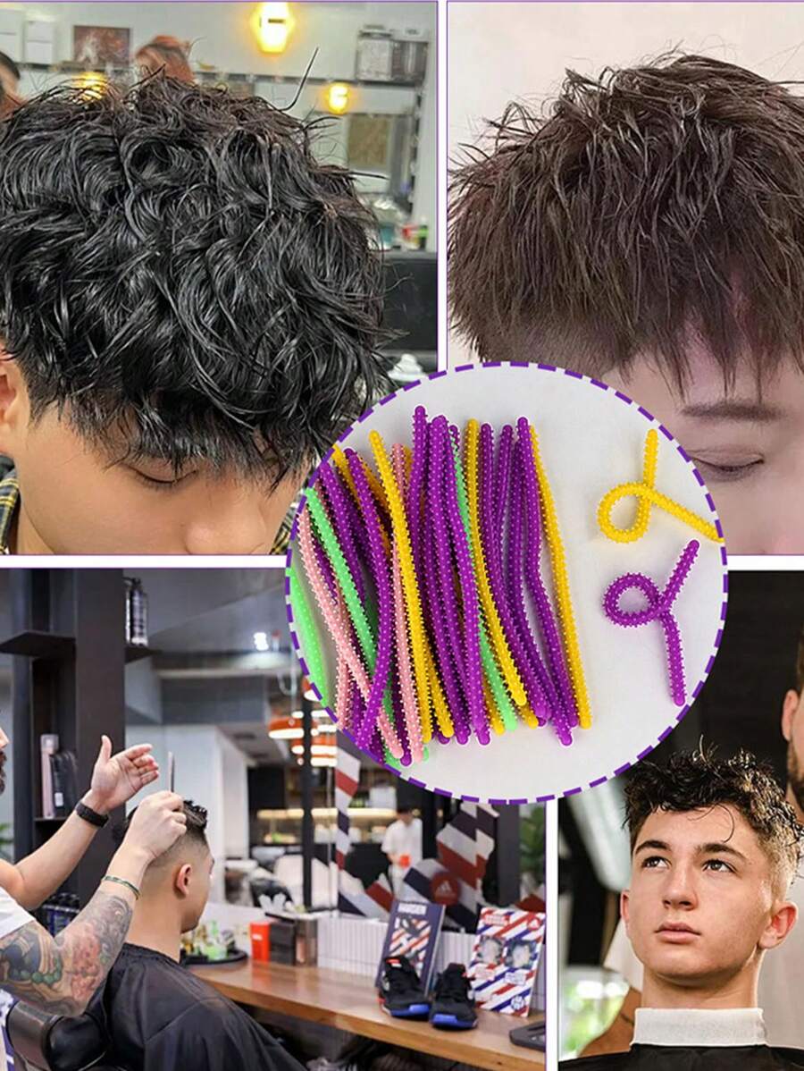 10 Pieces/Pack Of Fireworks Bars, Morgan Hot Dye Silicone Perm Bars ...