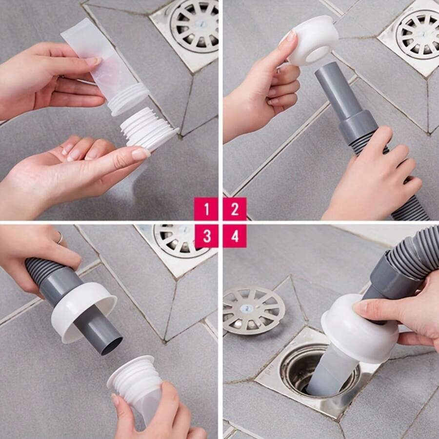1 Set Anti-Odor, Anti-Cockroach Sealing Plugs, Universal Drain Covers ...