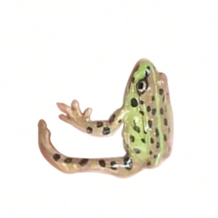 Tree Frog Ring Good Detail Realistic Animal Smooth Polished Adjustable ...