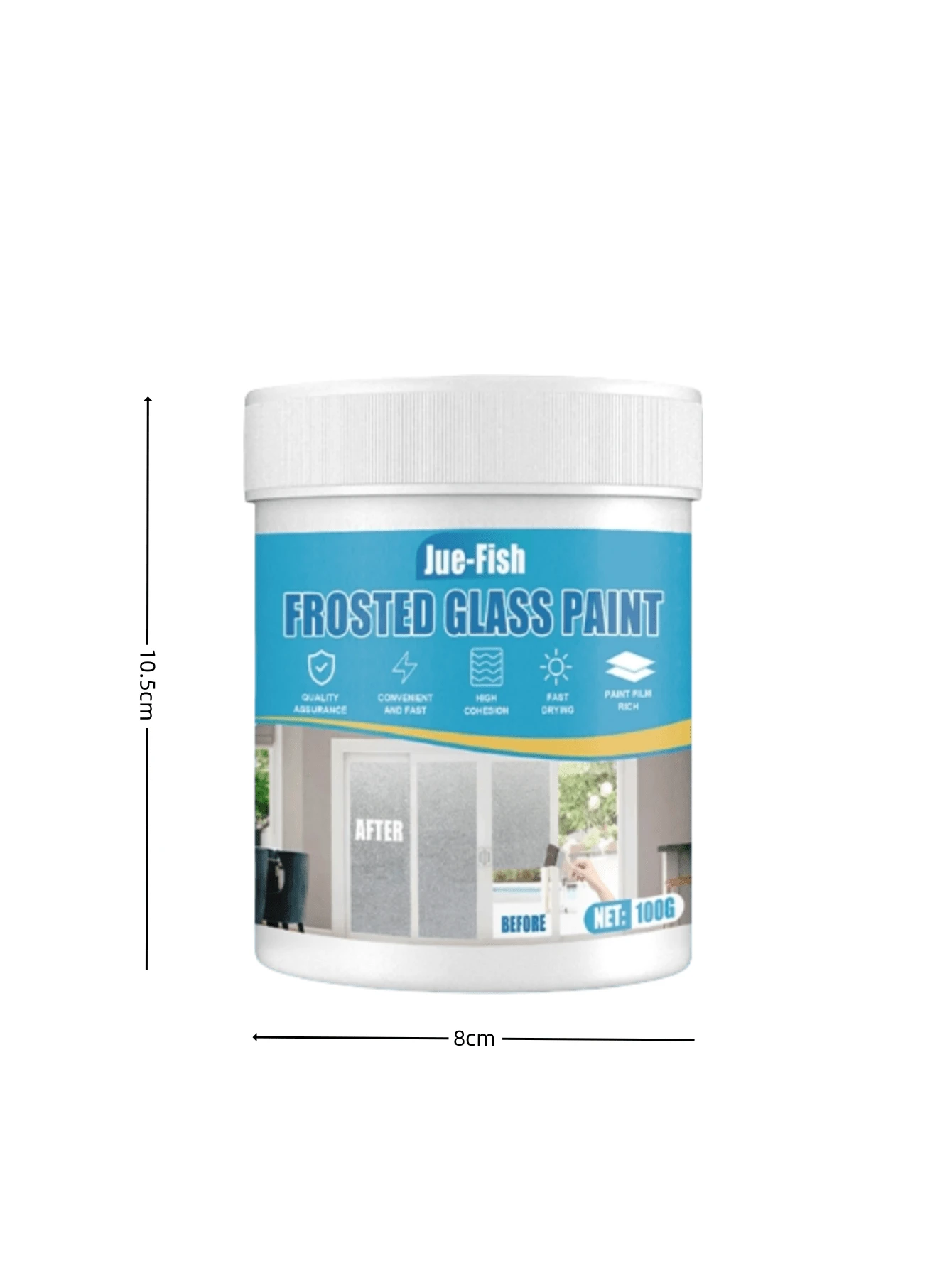 Frosted Glass Paint, Door And Window Shading Matte Matte Glass Paint ...