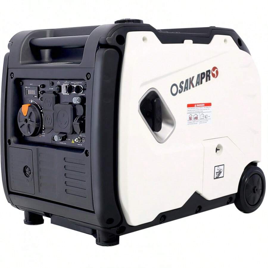 Super Quiet Inverter Generator 4500w Portable Generator Electric Start ...