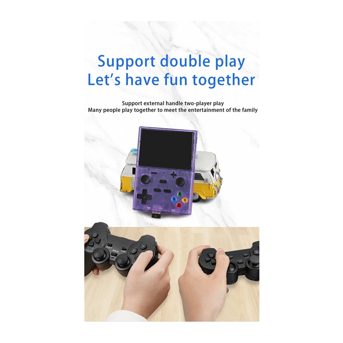 XGB35 Retro Video Game Console 3.5inch IPS Screen Open Source For PS1 ...