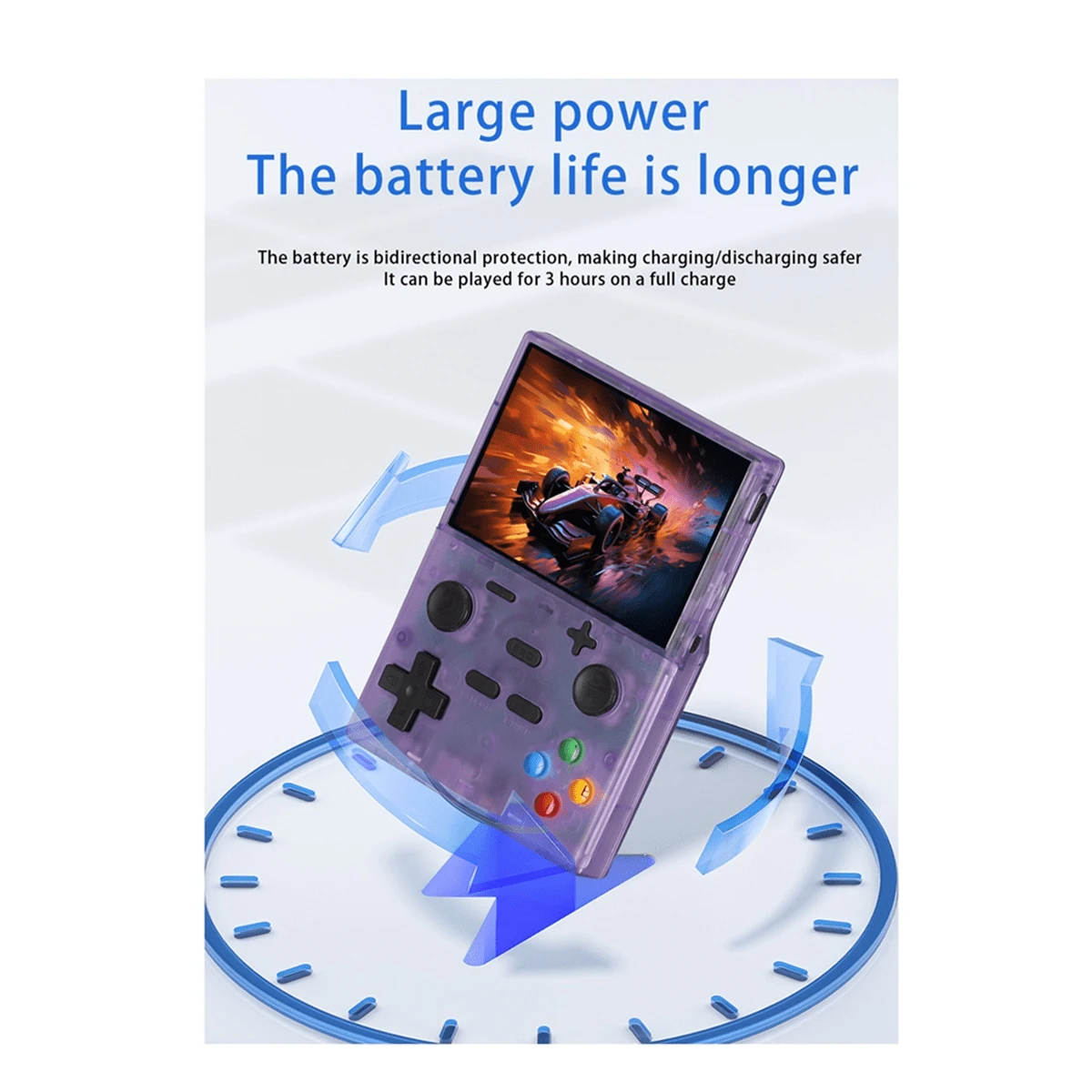 XGB35 Retro Video Game Console 3.5inch IPS Screen Open Source For PS1 ...