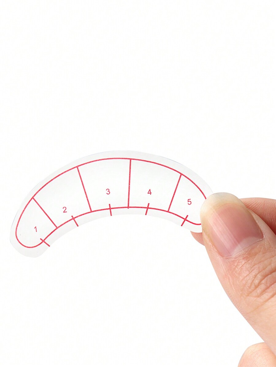 5 Sheets Of 70 Eyelash Extension Positioning Stickers, Under Eye ...