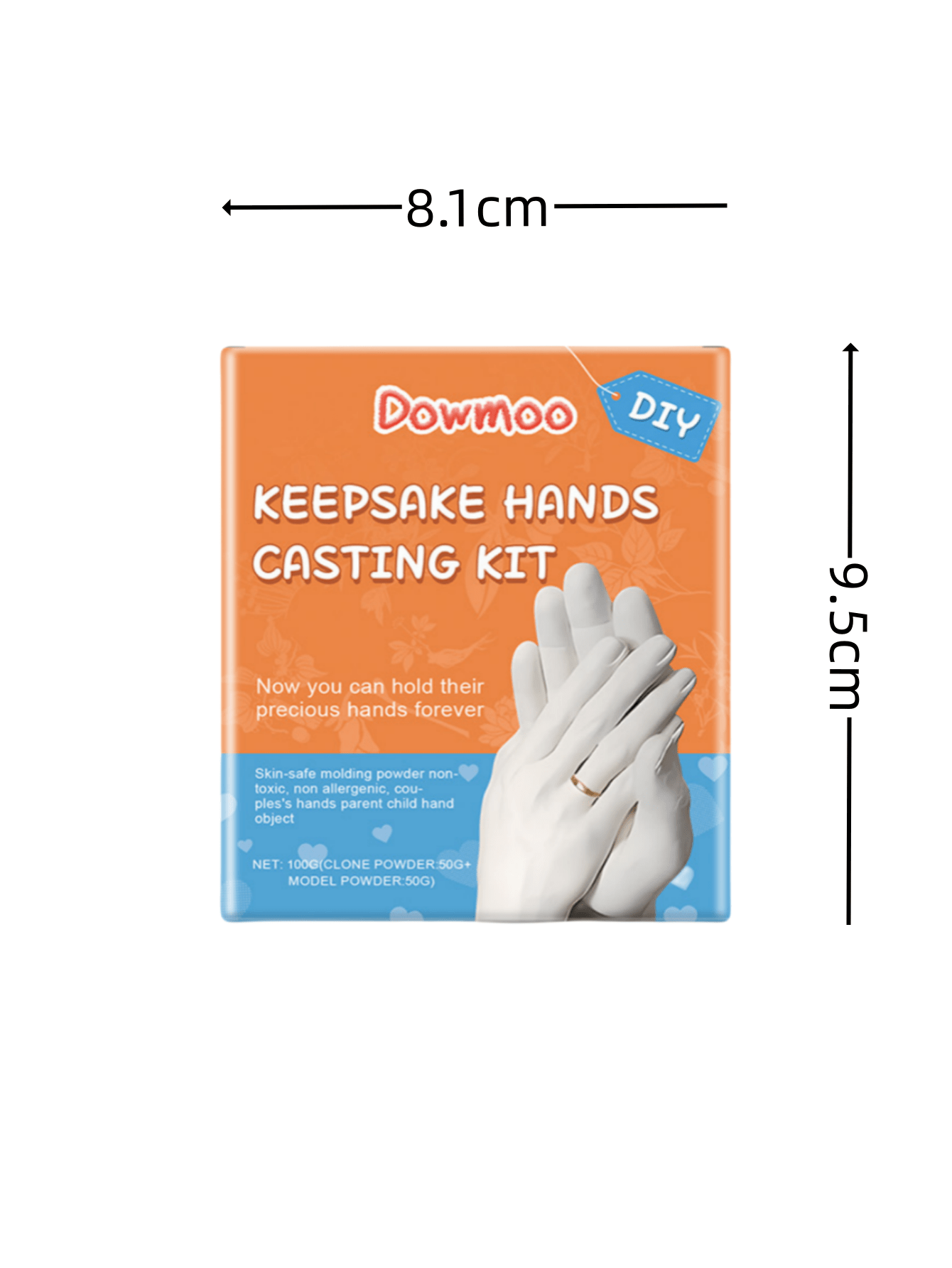 3D Plaster Hand Model Making Kit - Plaster Powder And Modeling Powder ...