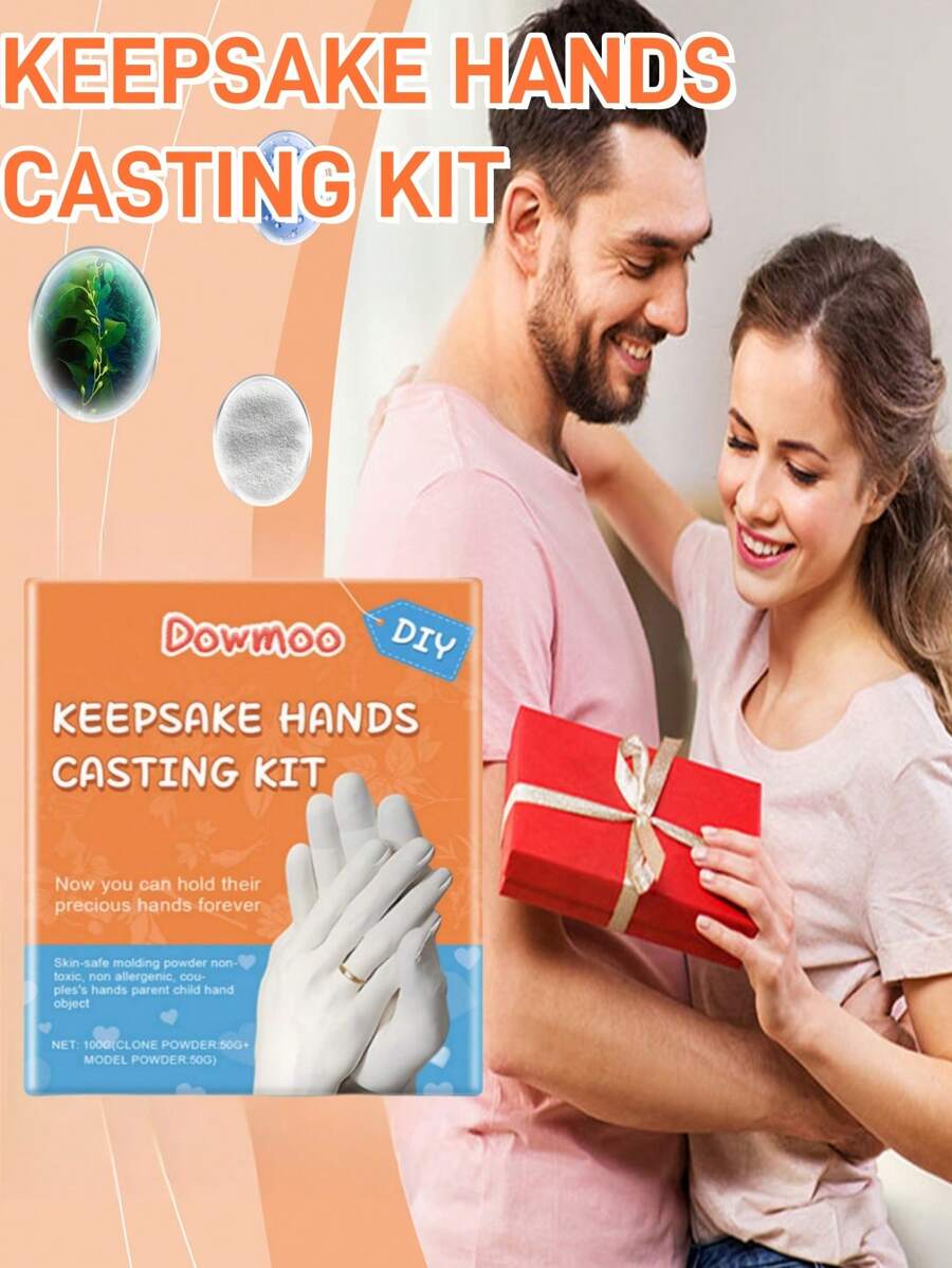 3D Plaster Hand Model Making Kit - Plaster Powder And Modeling Powder ...
