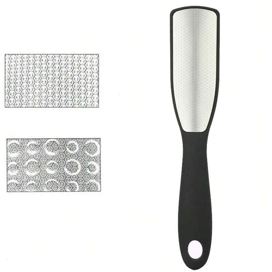 Basic Pedicure File, Stainless Steel Foot File Double-Sided ...