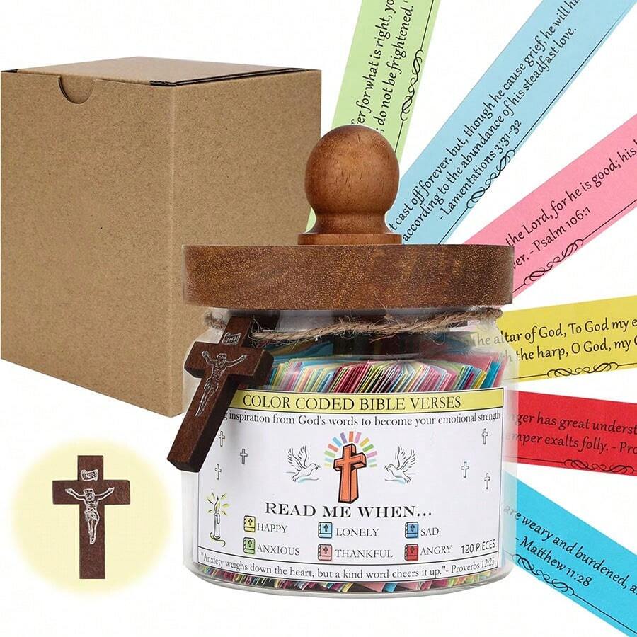 Frasco de versículos bíblicos de sentimientos, "Léeme cuando" frasco de versículos bíblicos para ...