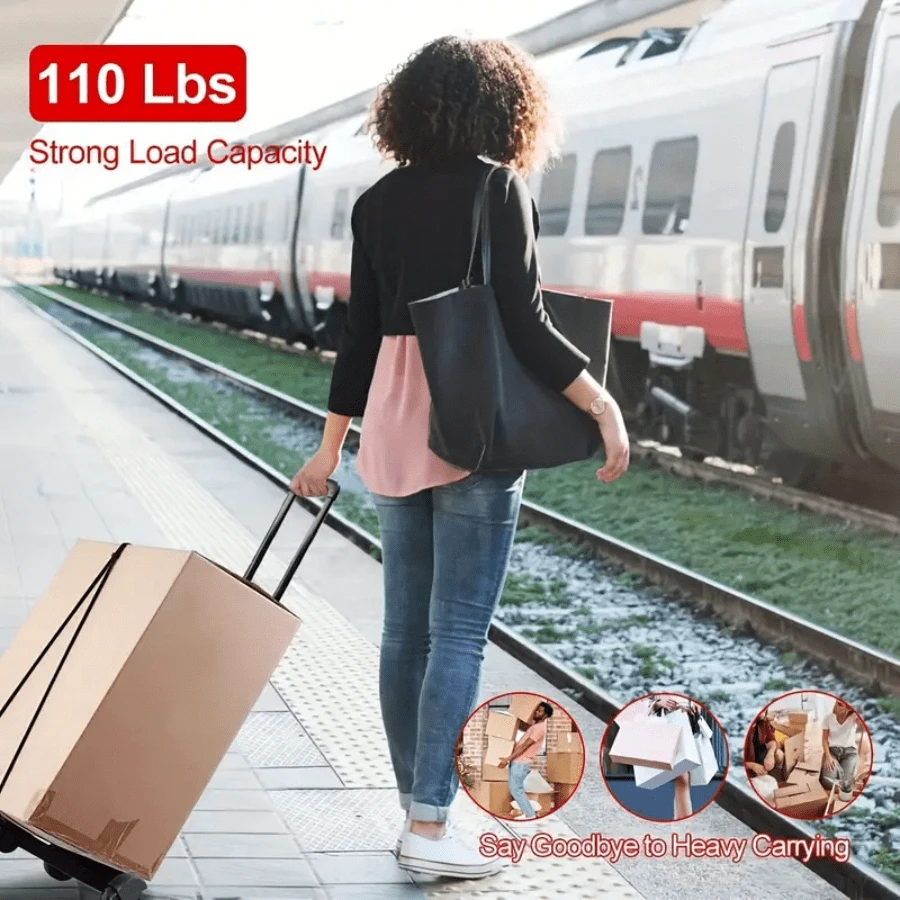 Home Portable Shopping Cart, Small Cart, Cargo Cart, Moving Cart, Flat ...