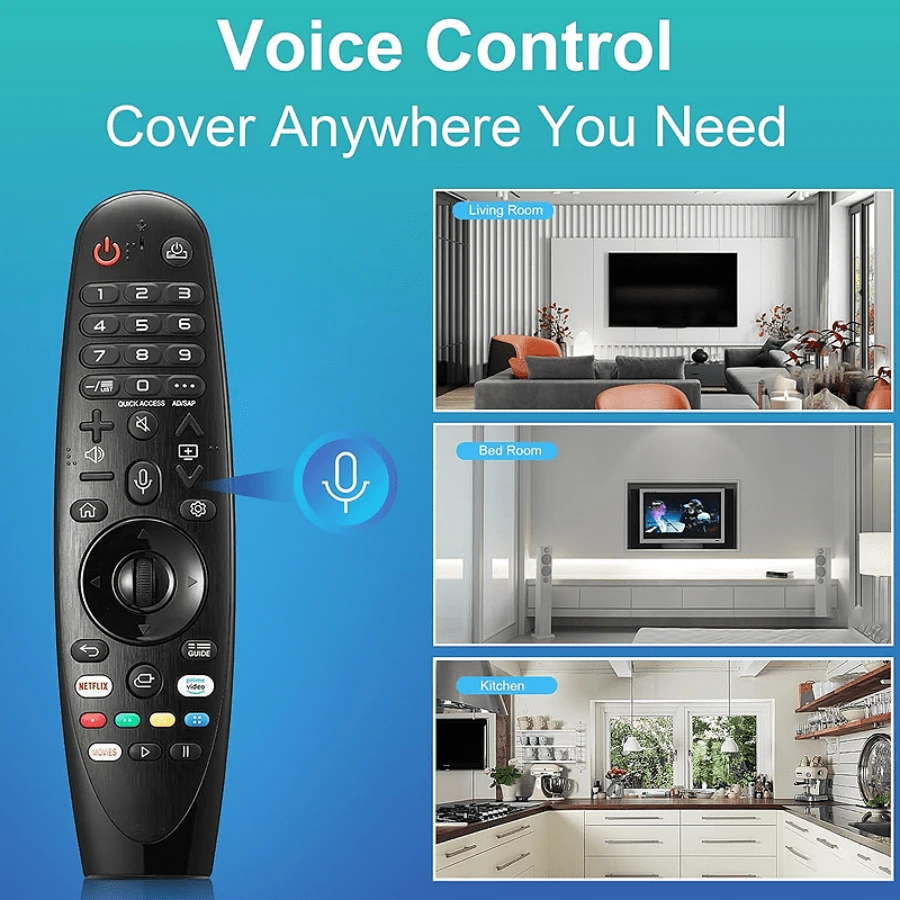 SMYTH Voice Magic Remote For L G Smart TV Remote Control And Pointer Function AKB75855501 ...
