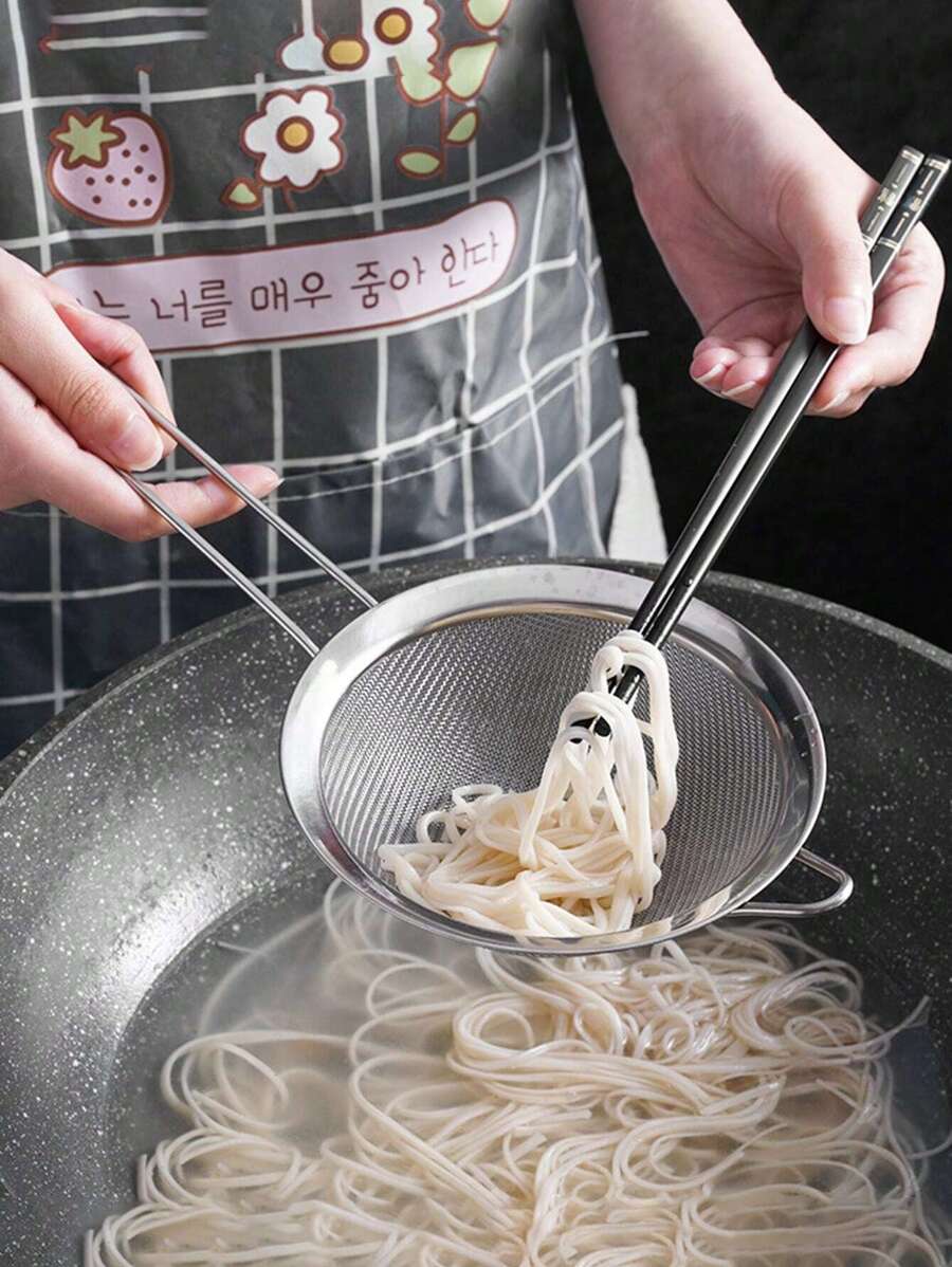 1/3pcs Stainless Steel Colander Ladle Strainer With Different Sizes For ...