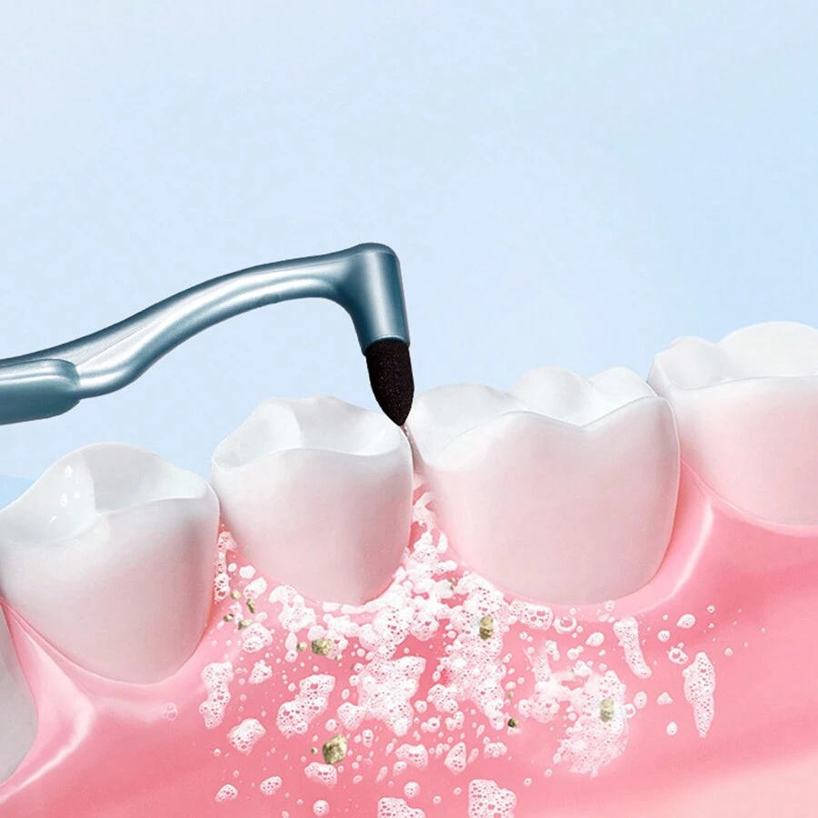 Battery-Free Portable Plaque Remover Tooth Polisher, Ergonomically ...