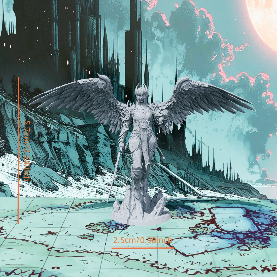 3 Aylin D&D Miniatures TRPG Accessory Anime & Game Character GK Highly ...