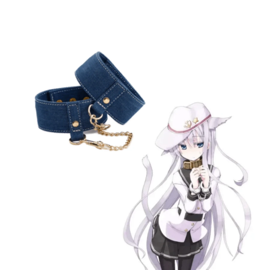 Adult Erotica Bondage Toys Cowboy Blue Handcuffs With Chain Pair for ...