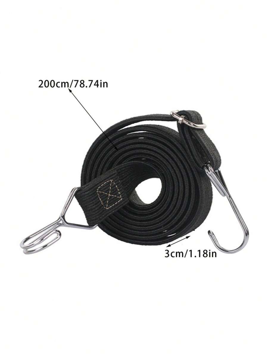 1Pc Motorcycle Elastics Rubber Luggage Rope Cord Hooks Bikes Rope Tie ...