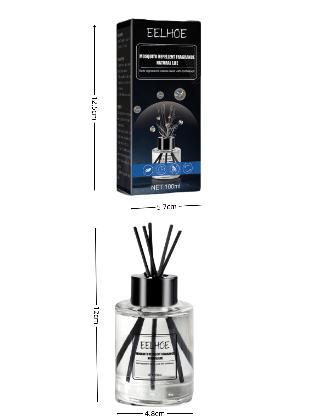 Mosquito Repellent Aromatherapy, Indoor Car Air Freshener, Fresh Air To ...