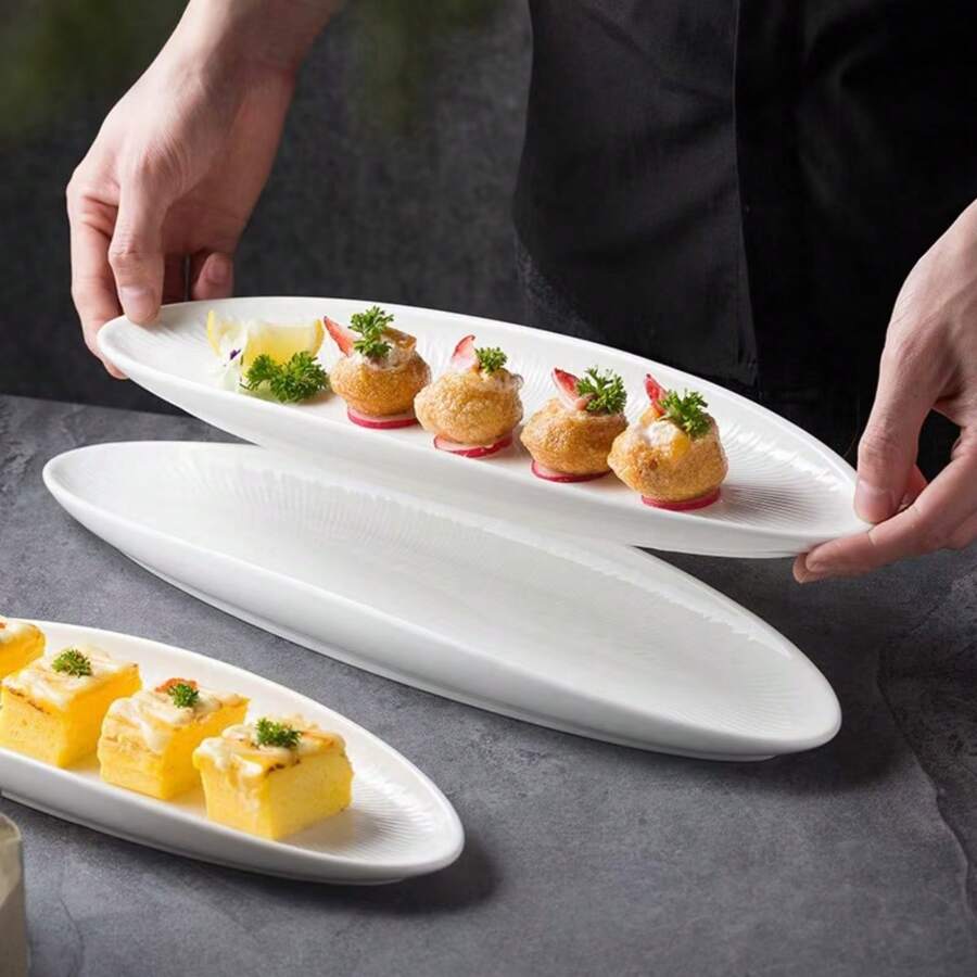 Nordic Style Rectangular Platter, Japanese Cuisine Sushi Plate, Hotel ...