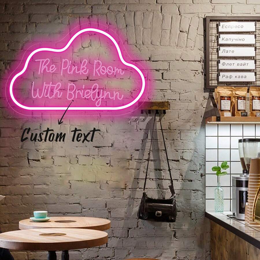 Custom Neon Sign Room Decor,USB Engrave Neon Sign,Personalized Led Neon ...
