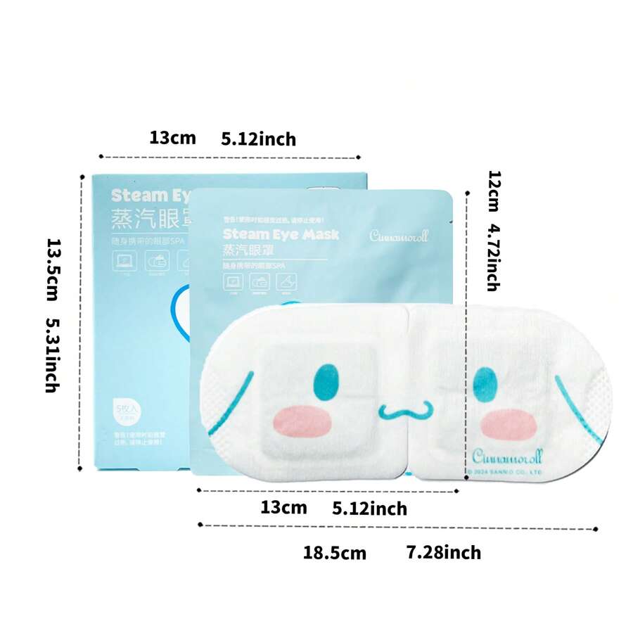 Miniso Maschera per gli occhi aromatizzata al tè bianco con personaggi ...