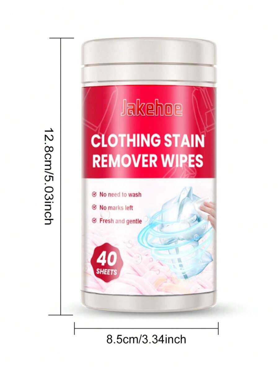 Clothes Stain Remover Wet Wipes - Gentle Cleaning For Clothing Stains ...