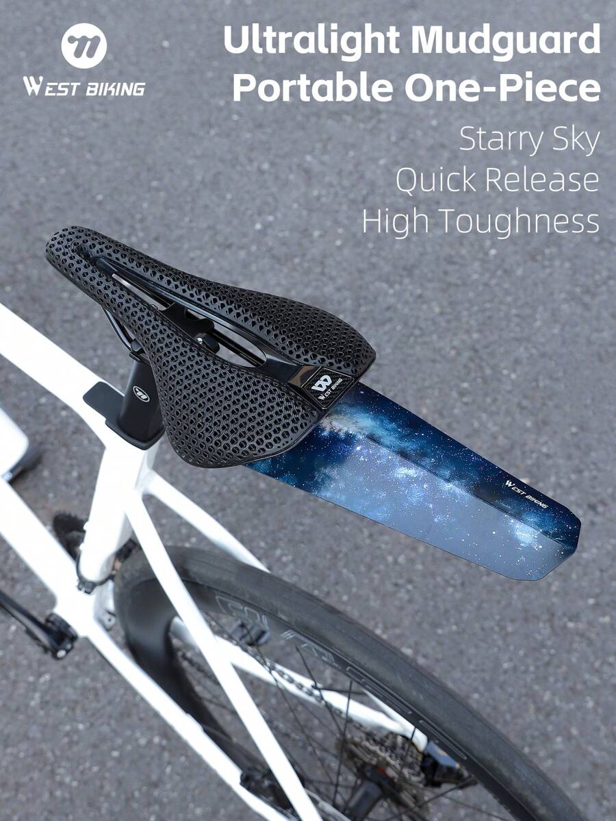 WEST BIKING WEST BIKING Ultralight Mtb Mudguard Portable One-Piece ...