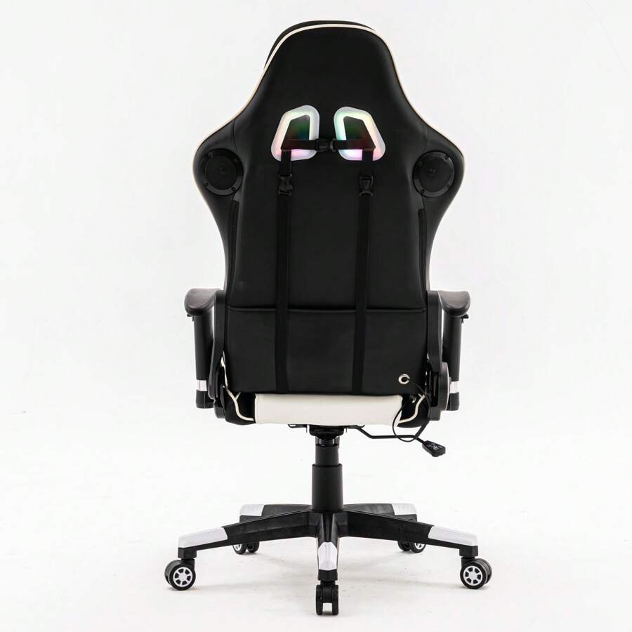 Gaming Chair With LED Gamer Chair RGB Light Illuminated Computer Chair ...
