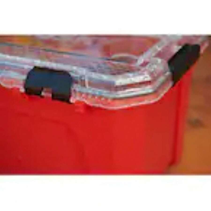 Husky 20-Gal. Professional Heavy Duty Waterproof Stackable Plastic ...