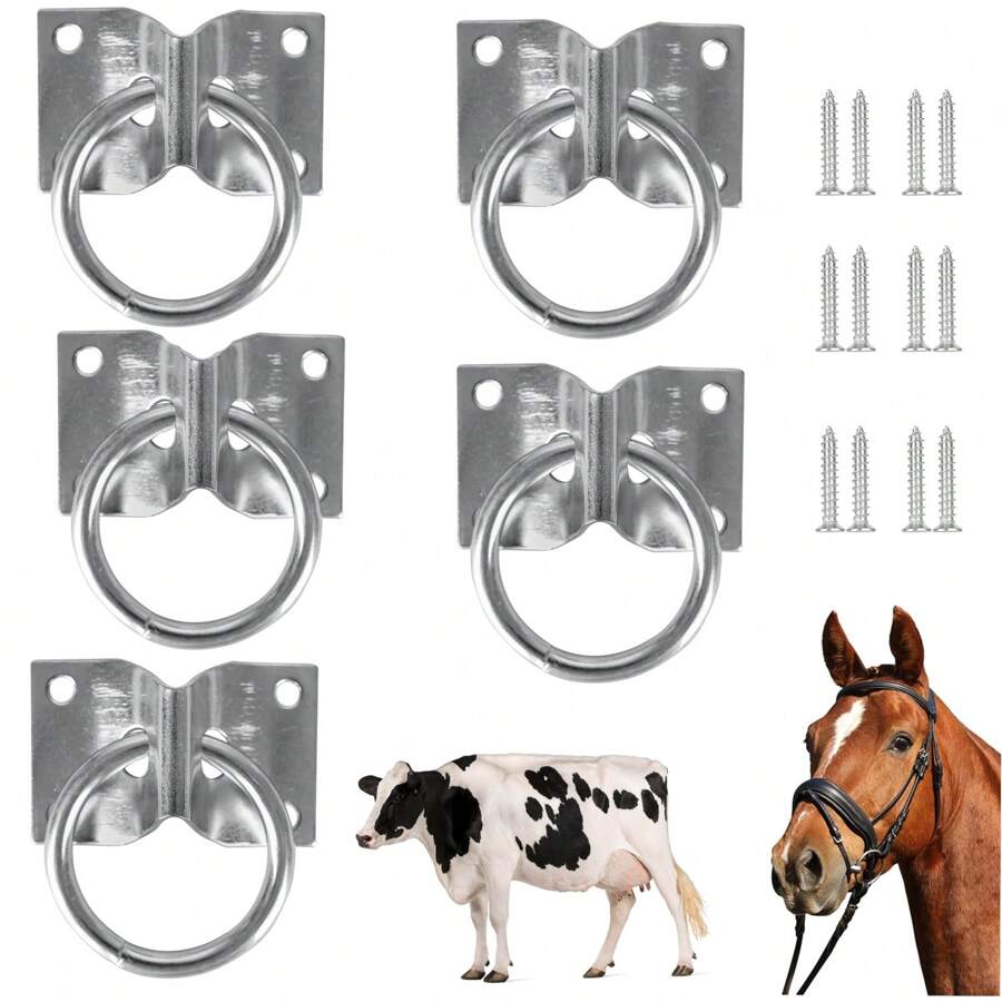 Shimeyao Cross Tie Ring For Horses Block Tie Ring Replacement Hitching ...