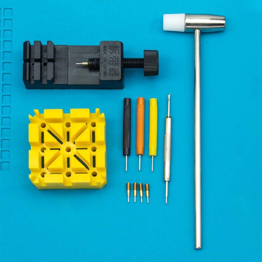 Watch Repair Tool Kit - Watch Back Remover, Watch Band Adjuster ...