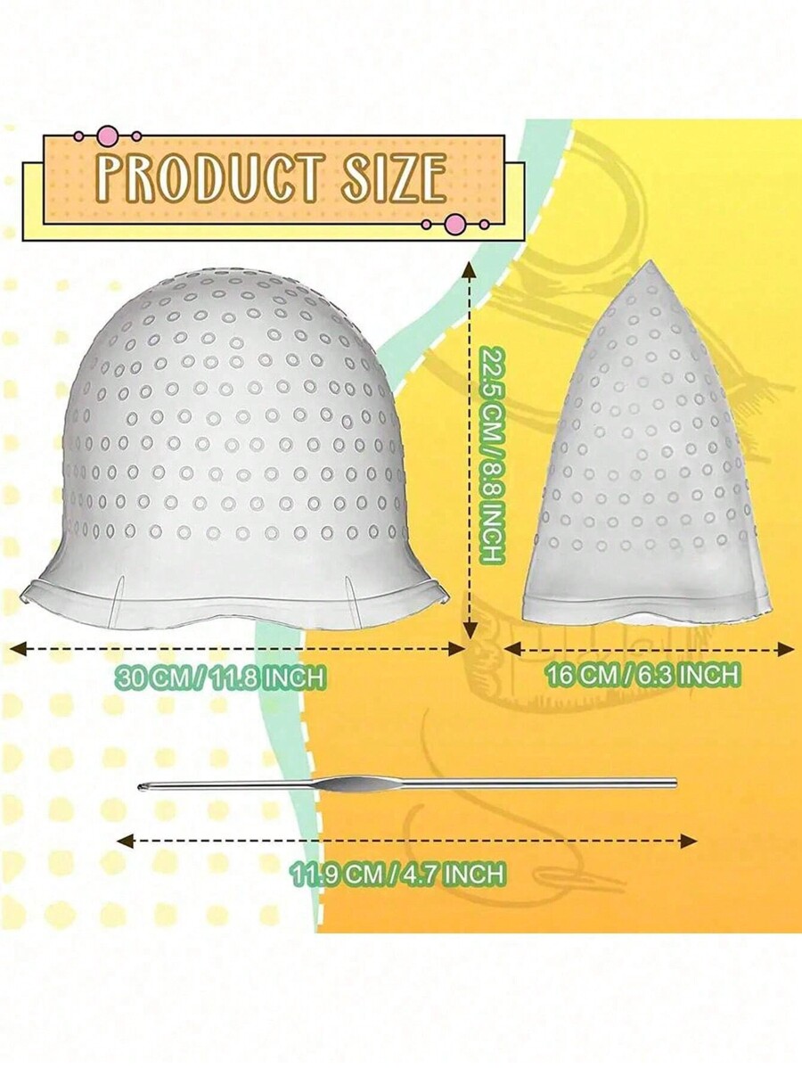 Highlighting Cap With Holes Already In Silicone Reusable Highlighting ...
