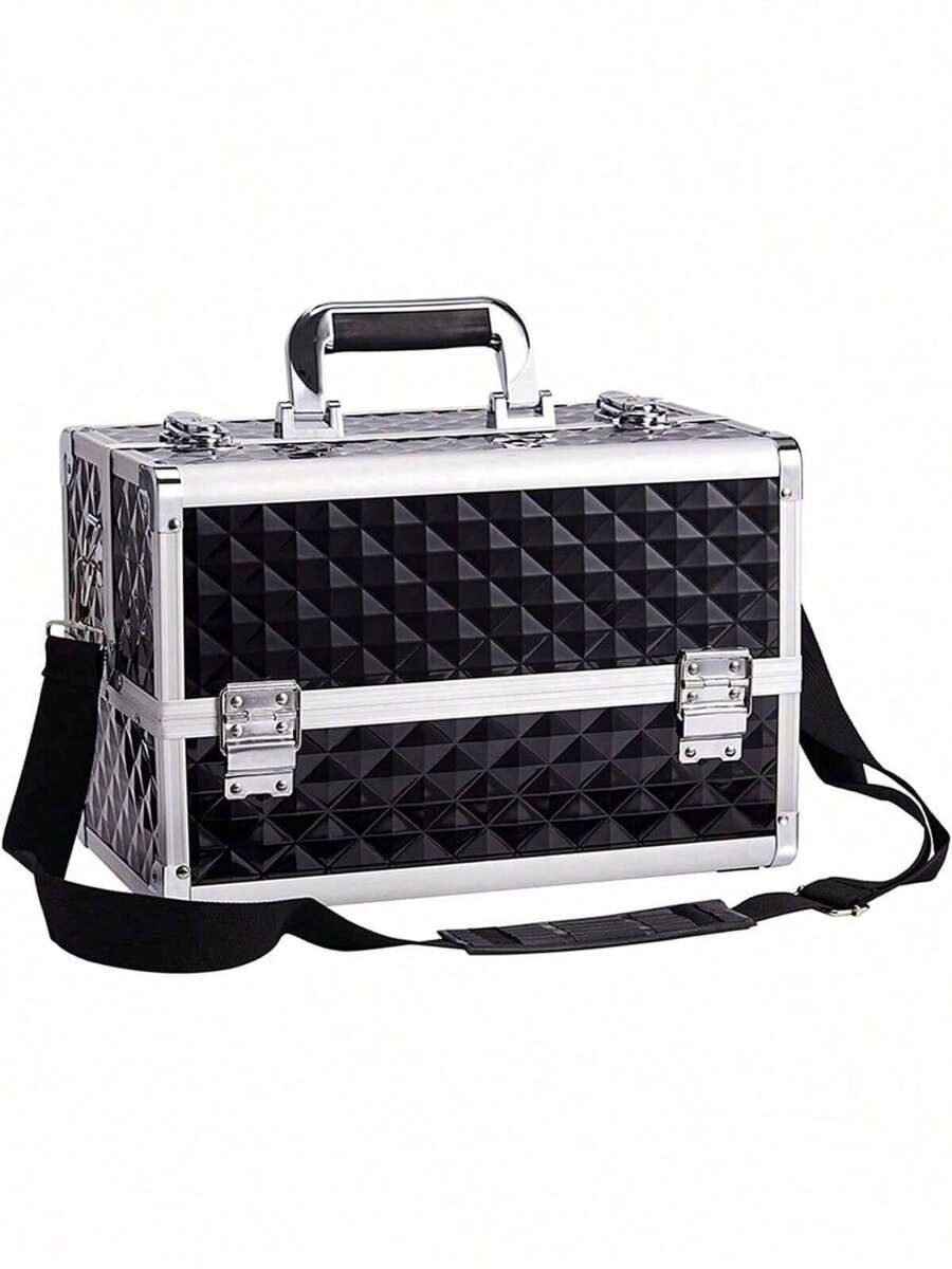 Large Makeup Box Organiser Makeup Case Vanity Case Make Up Case Makeup ...