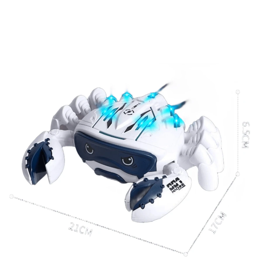 A Children's Electric Toy. Mechanical Crab With Universal Rotating ...