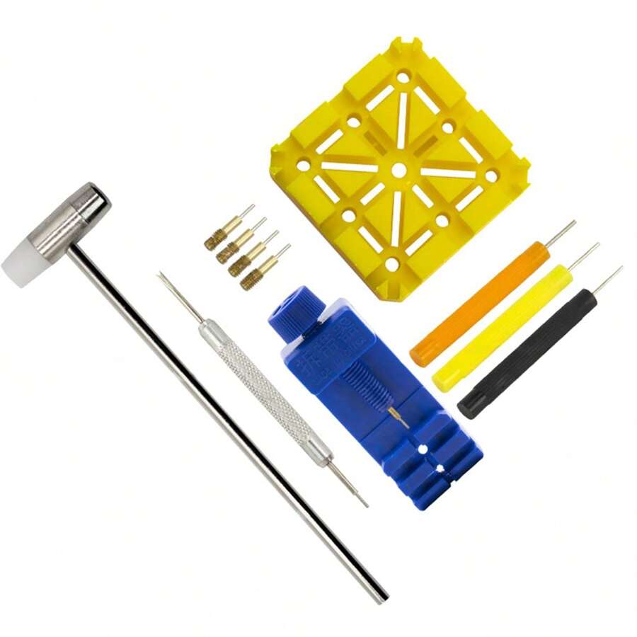 Watch Repair Tool Kit - Watch Back Remover, Watch Band Adjuster ...