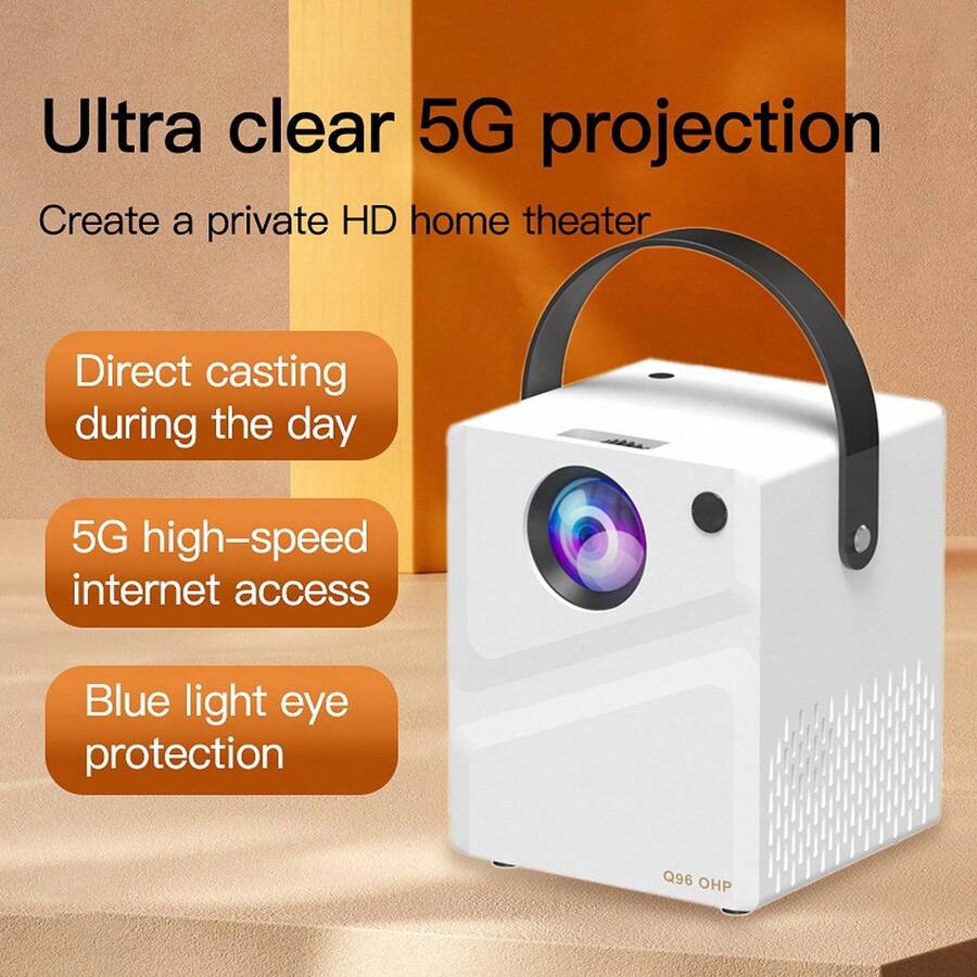 Q96 OHP A Q96 OHP Android Projector 230 ANSI HD 4K Native 1080P 4G 5G ...