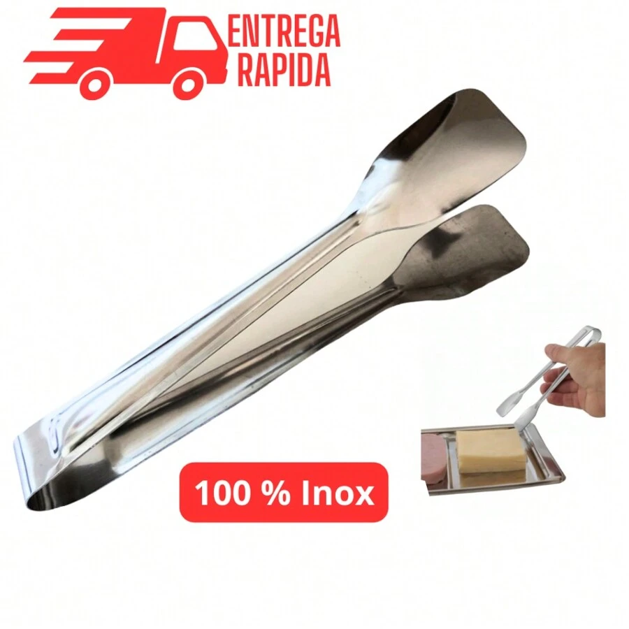 Stainless Steel Cold Cuts And Snack Tongs 18 CM | SHEIN USA