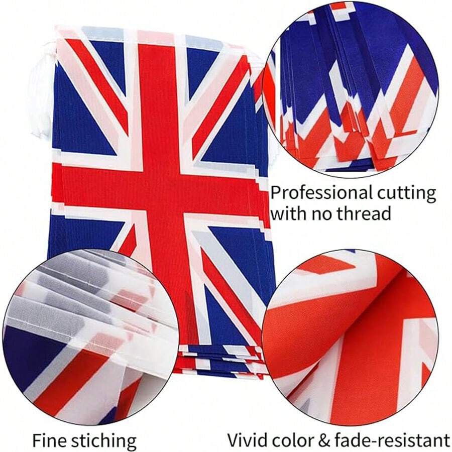 UK Flags British String Flag Banners For Patriotic Events Independence ...
