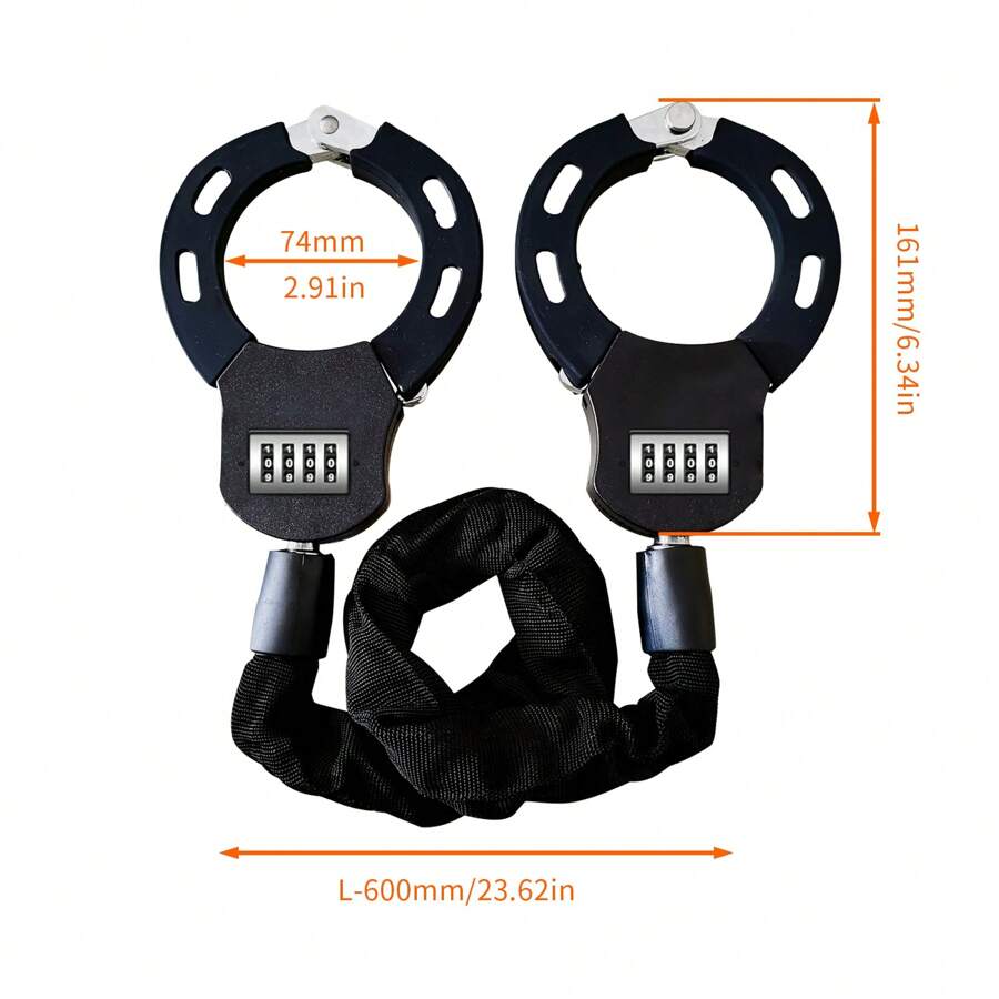 AYYDS Anti Theft Electric Scooter Lock Black Combination Lock Heavy ...