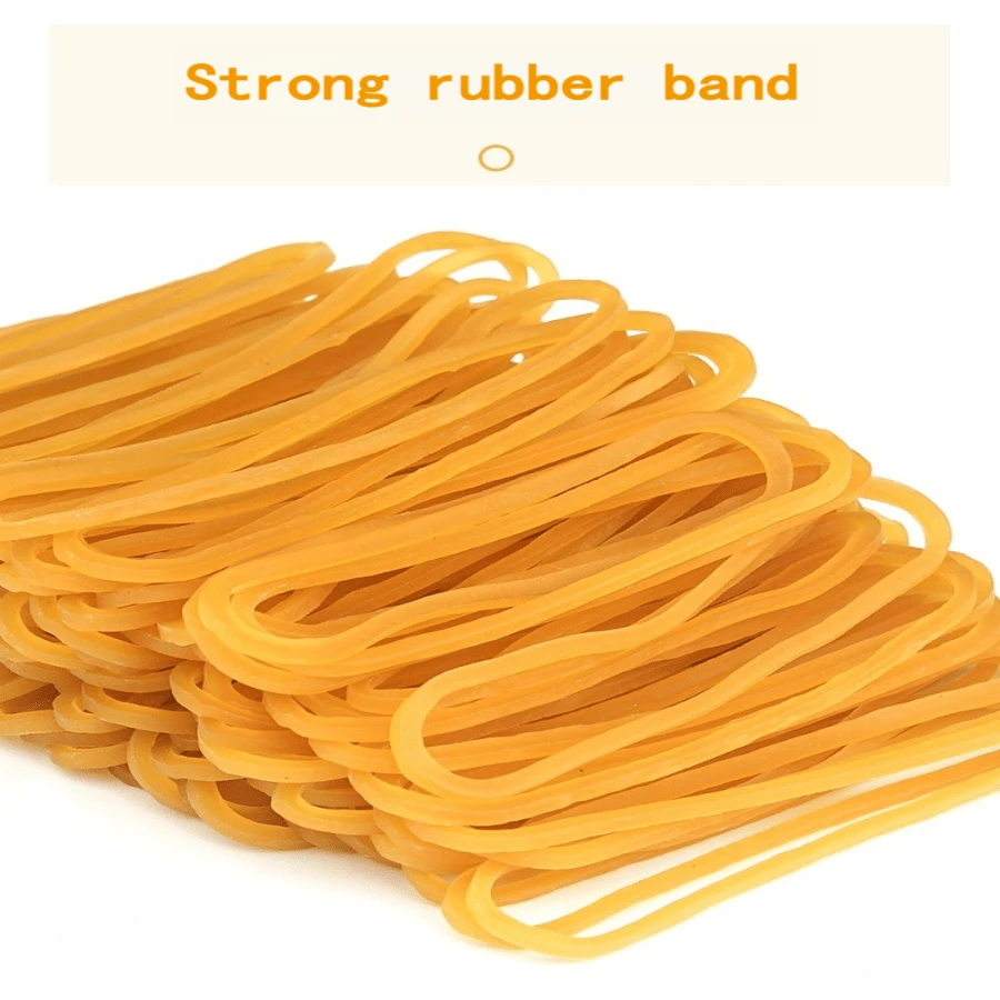 Industrial Rubber Bands, Elastic Heavy Duty Multi-Purpose Yellow Rubber ...