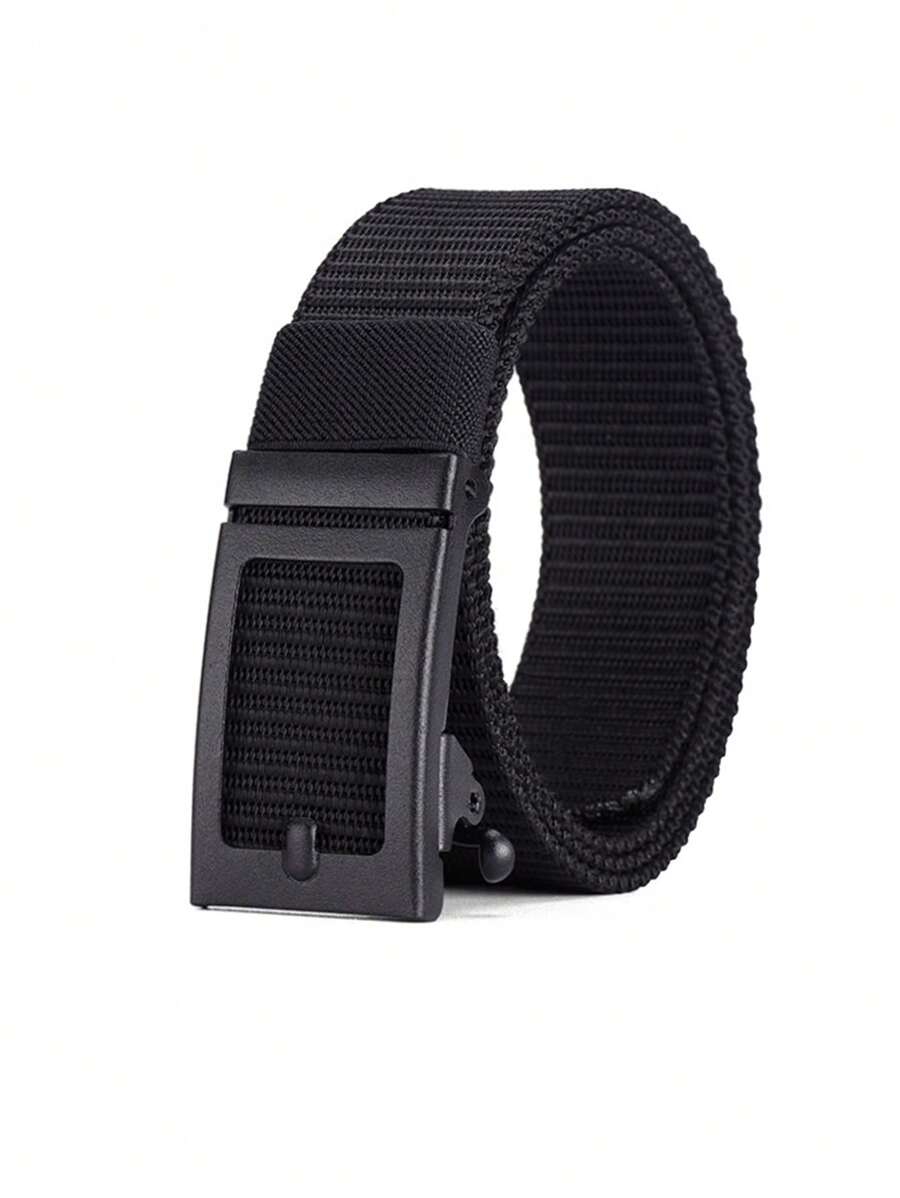 Men's Ratchet Golf Belt, Nylon Net Belt With Automatic Sliding Buckle ...