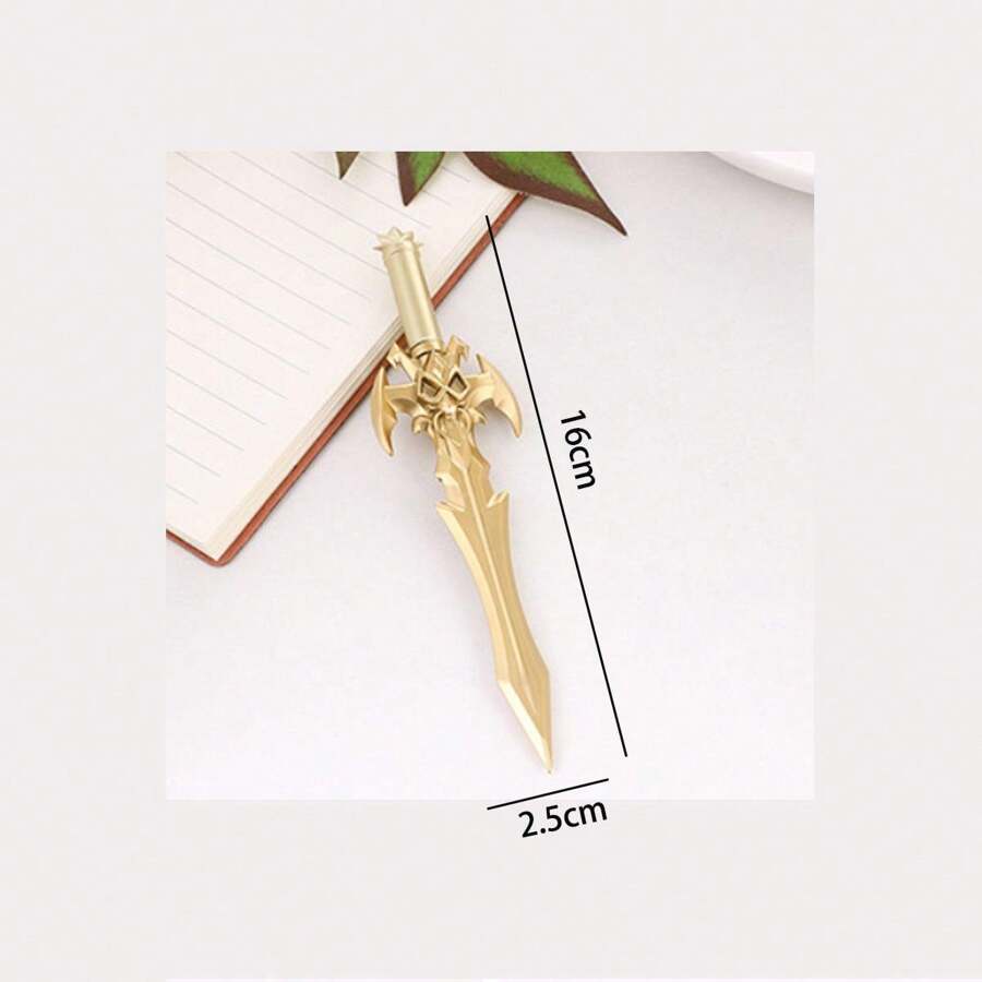 Creative Sword Shaped Neutral Pen, Anime Weapon Design Student ...