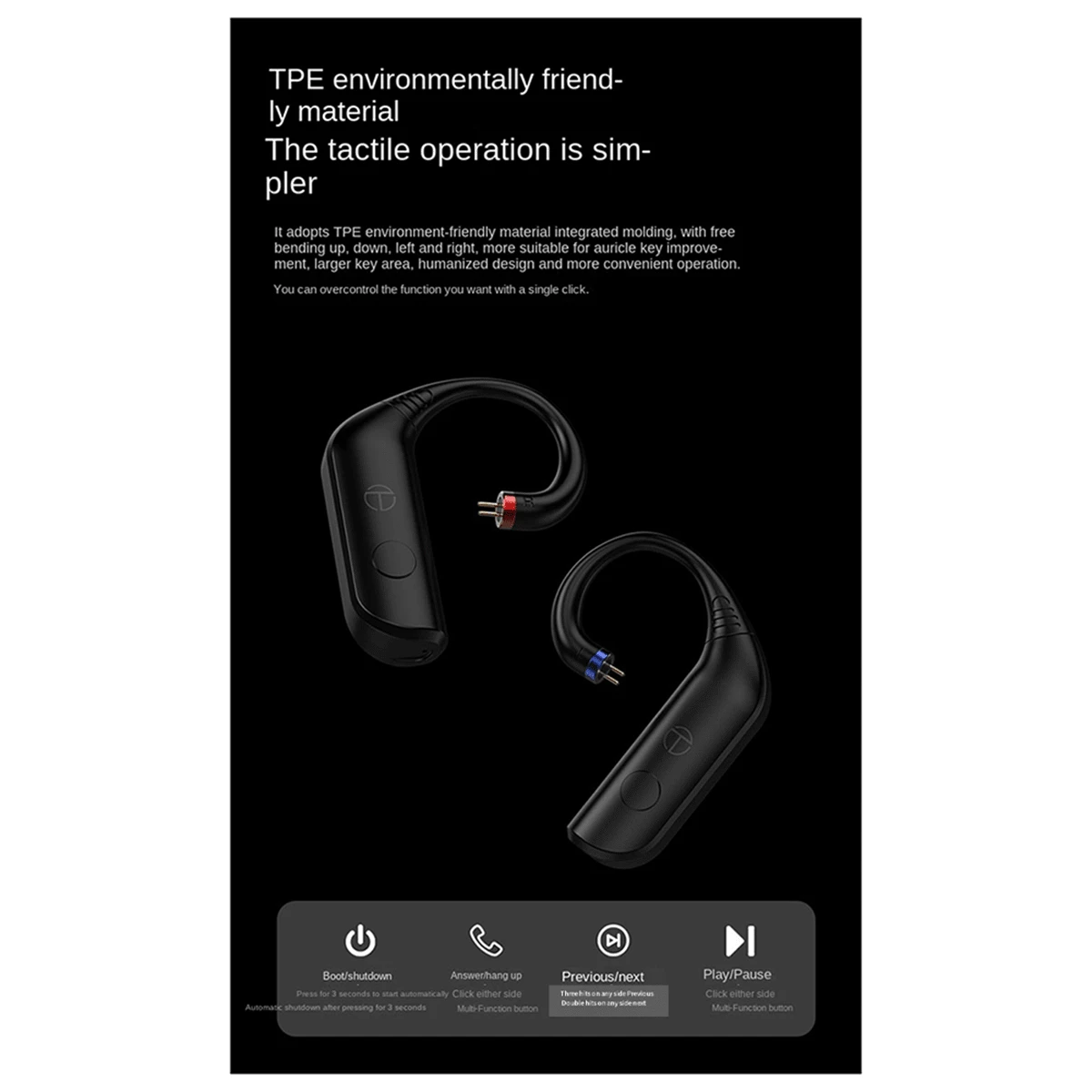 BT20 Pro Wireless Bluetooth 5.3 Auricolari HiFi Modulo Aggiornamento ...