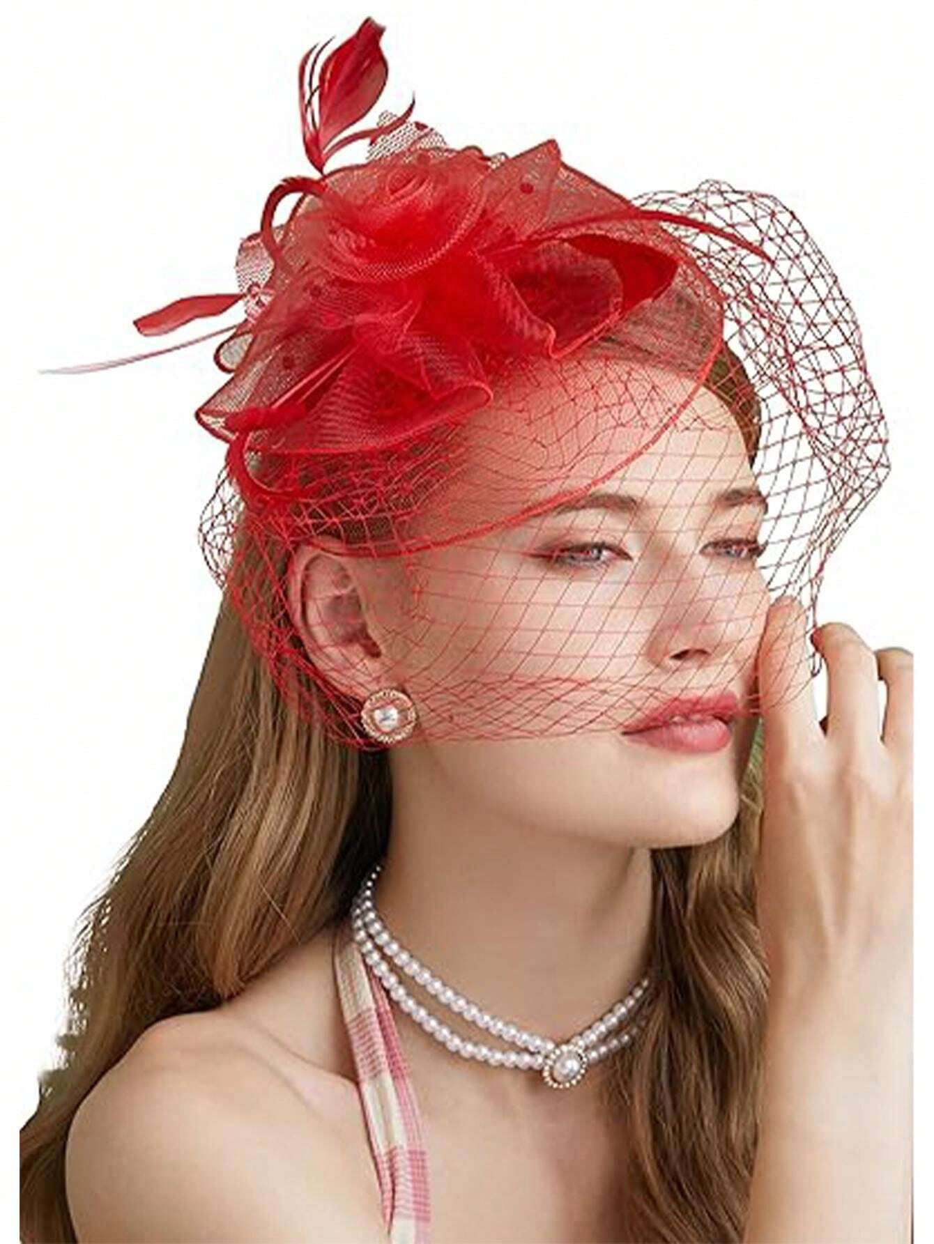 Fascinators Hats 20s 50s Hat Pillbox Hat Cocktail Tea Party Headwear ...